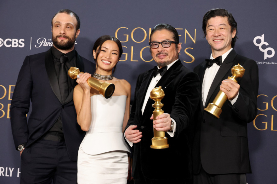 「SHOGUN」4冠 真田さんに主演男優賞 米Gグローブ賞 / 函館新聞デジタル